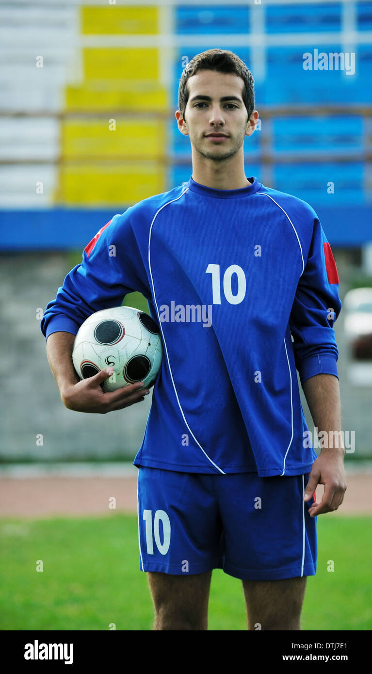 soccer player portrait Stock Photo - Alamy