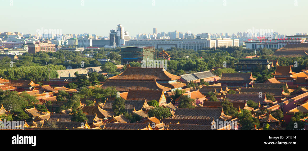 Traditional architecture in Beijing, China, on a sunny day Stock Photo ...