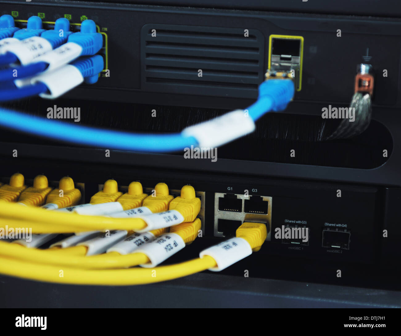 network server room Stock Photo - Alamy