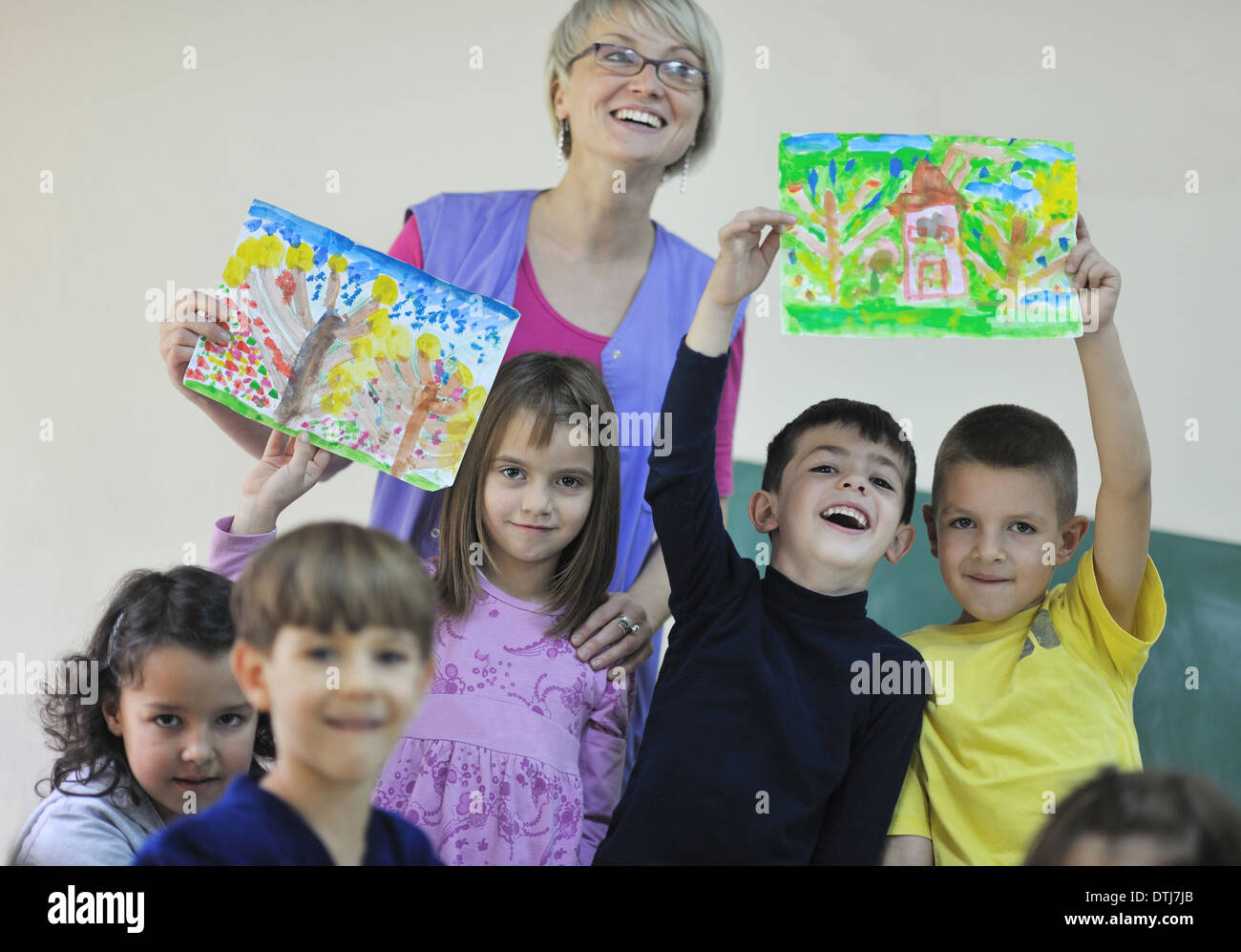 preschool kids Stock Photo - Alamy