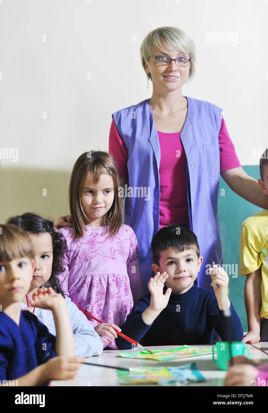 preschool kids Stock Photo - Alamy