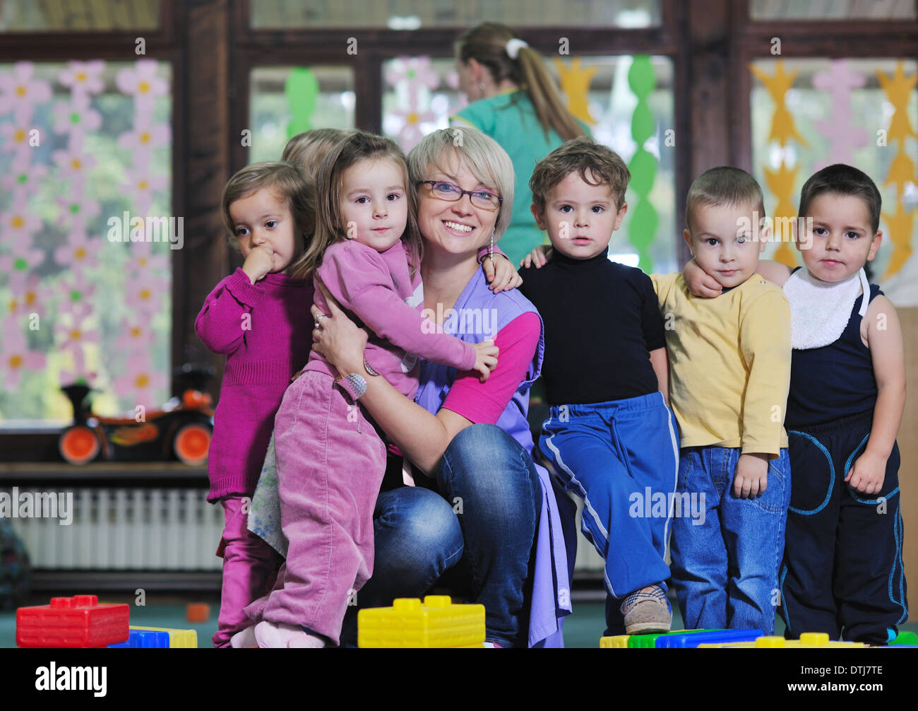 preschool kids Stock Photo - Alamy