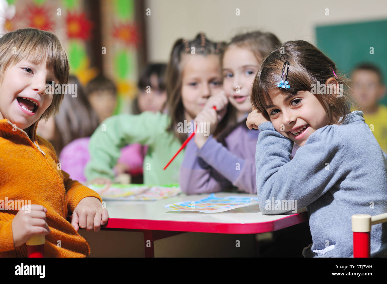 preschool kids Stock Photo - Alamy