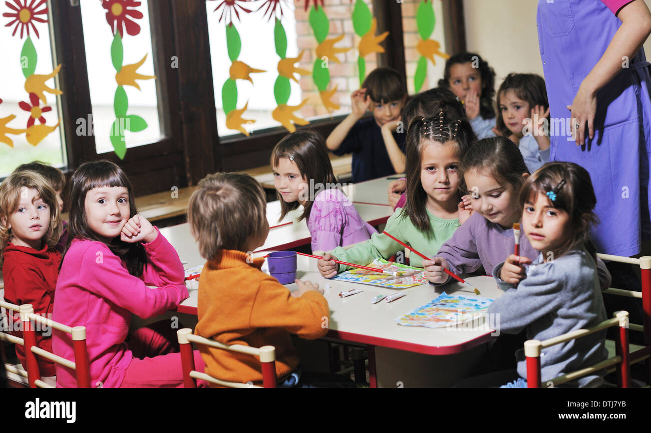 preschool kids Stock Photo - Alamy