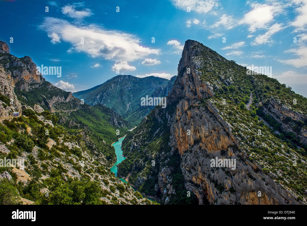 Europe, France, Var, Regional Natural Park of Verdon, Gorges du Verdon ...