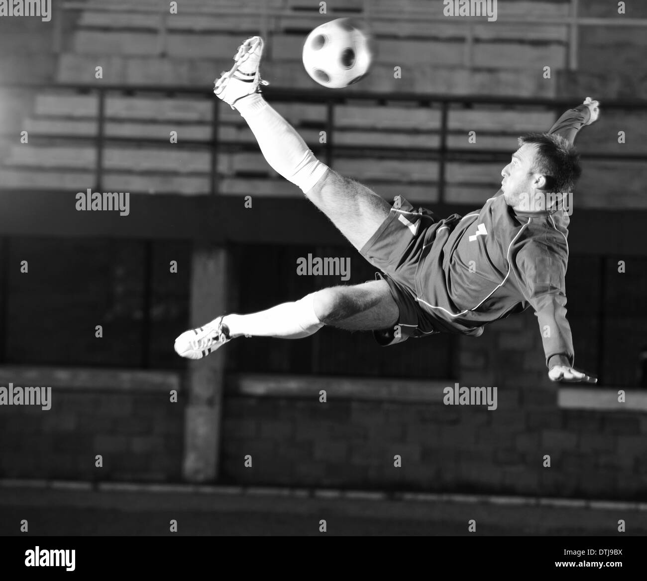 football player in action Stock Photo - Alamy