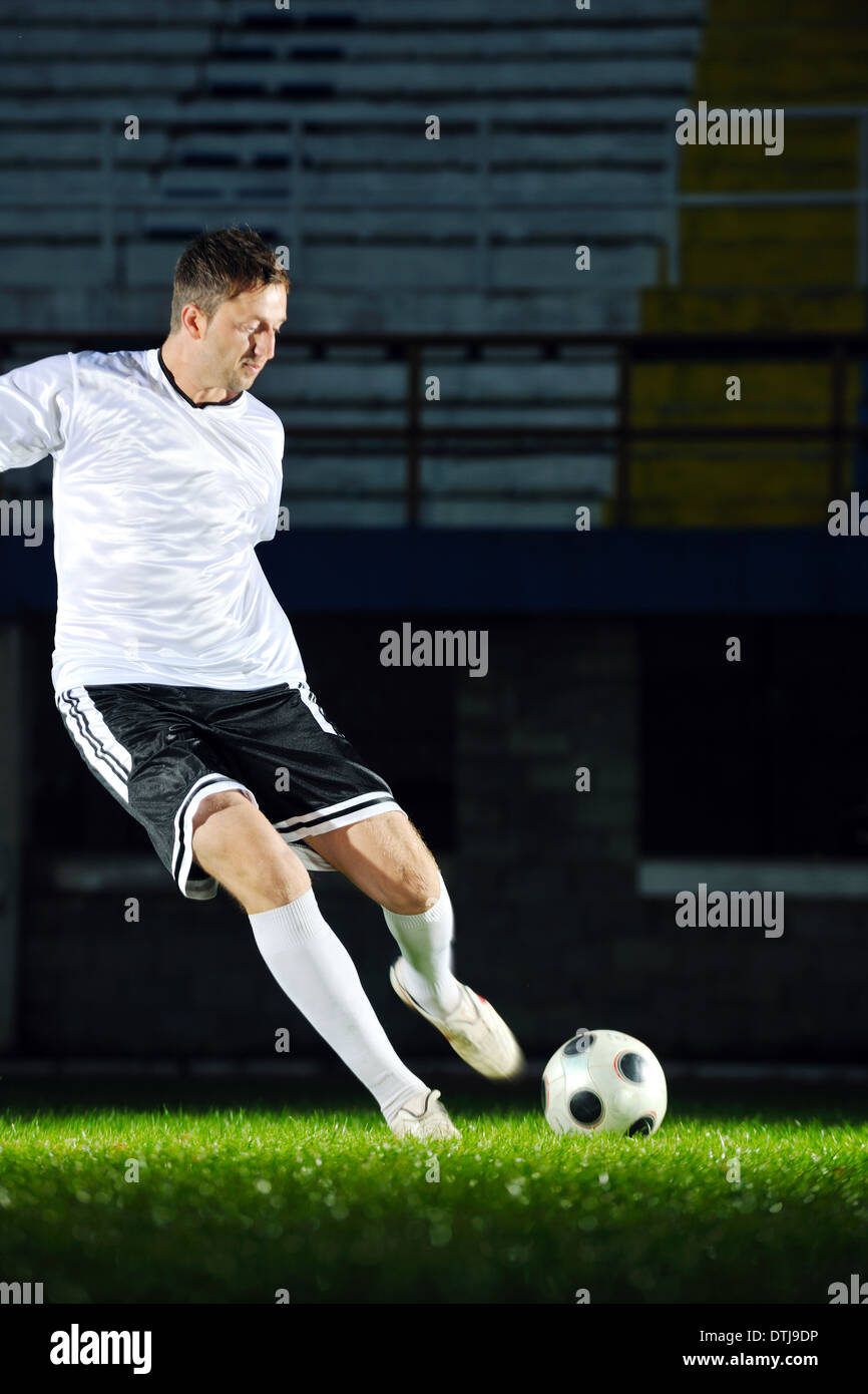 football player in action Stock Photo - Alamy