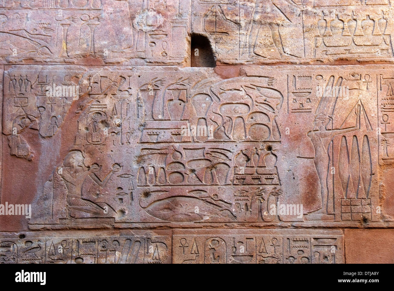 Relief from the Red Chapel of Hatshepsut which was demolished by her ...