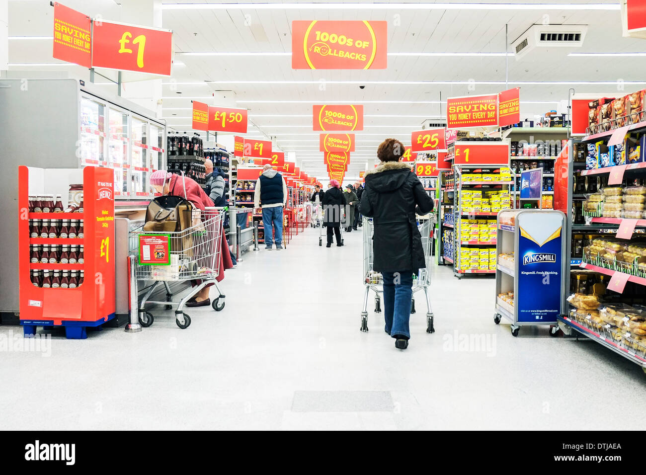 Asda Supermarket Interior Stock Photos & Asda Supermarket Interior ...
