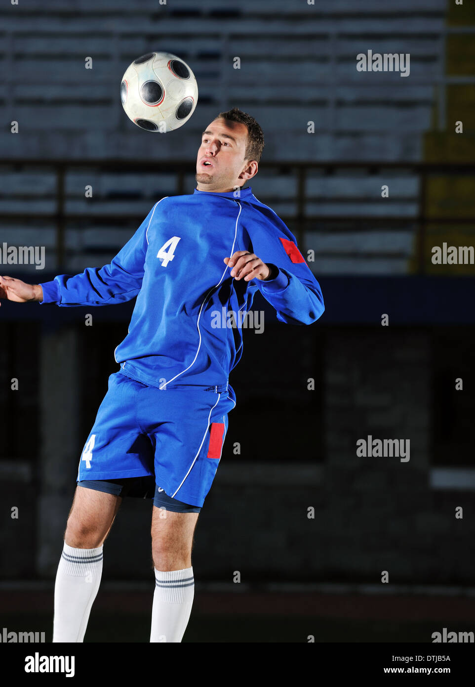 football player in action Stock Photo - Alamy