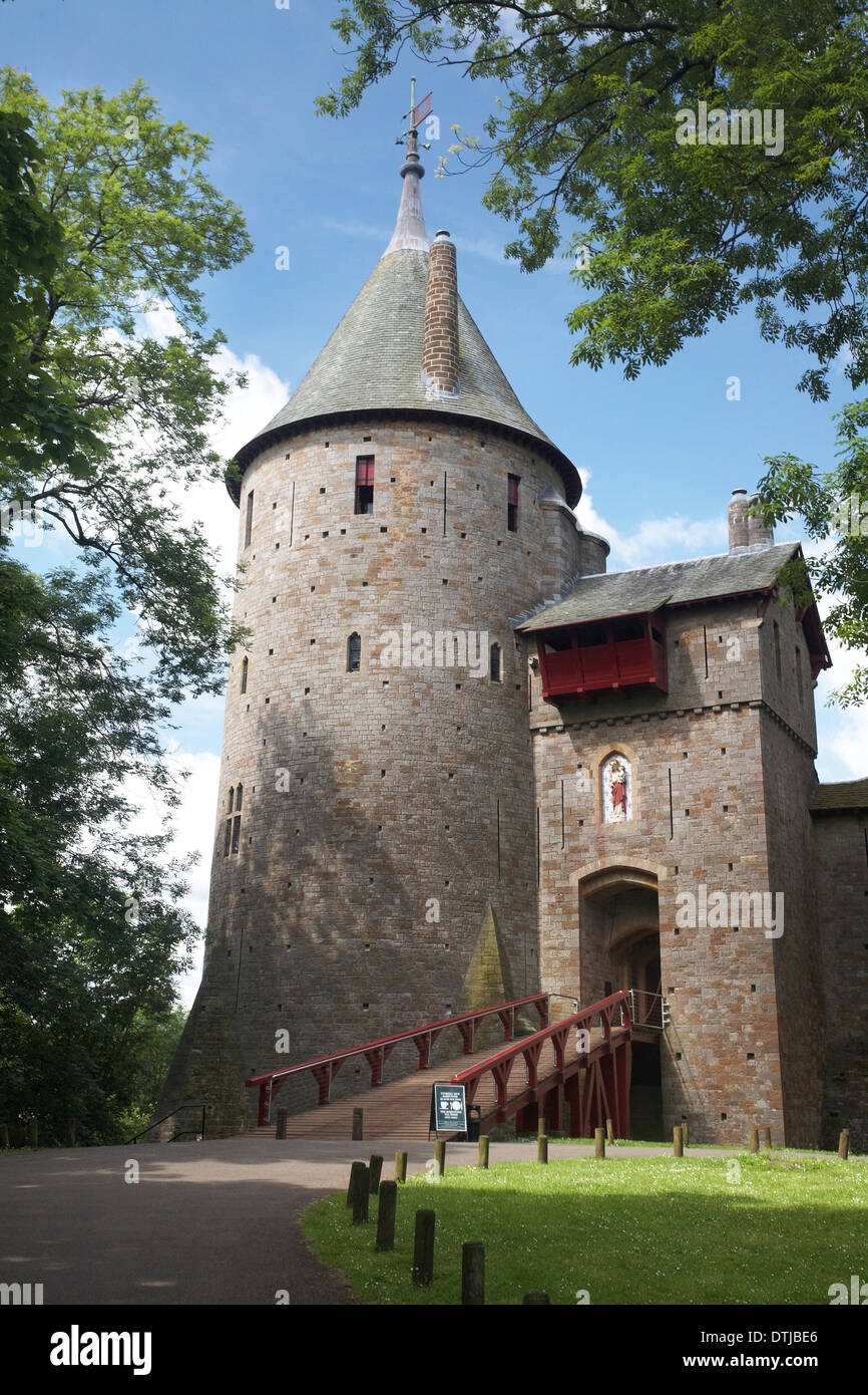 CASTLE COCH TONGWYNLAIS NEAR CARDIFF SOUTH WALES Stock Photo - Alamy