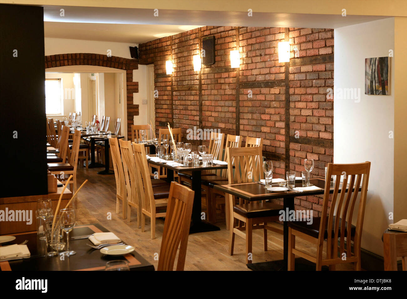 RESTAURANT DINING ROOM Stock Photo - Alamy