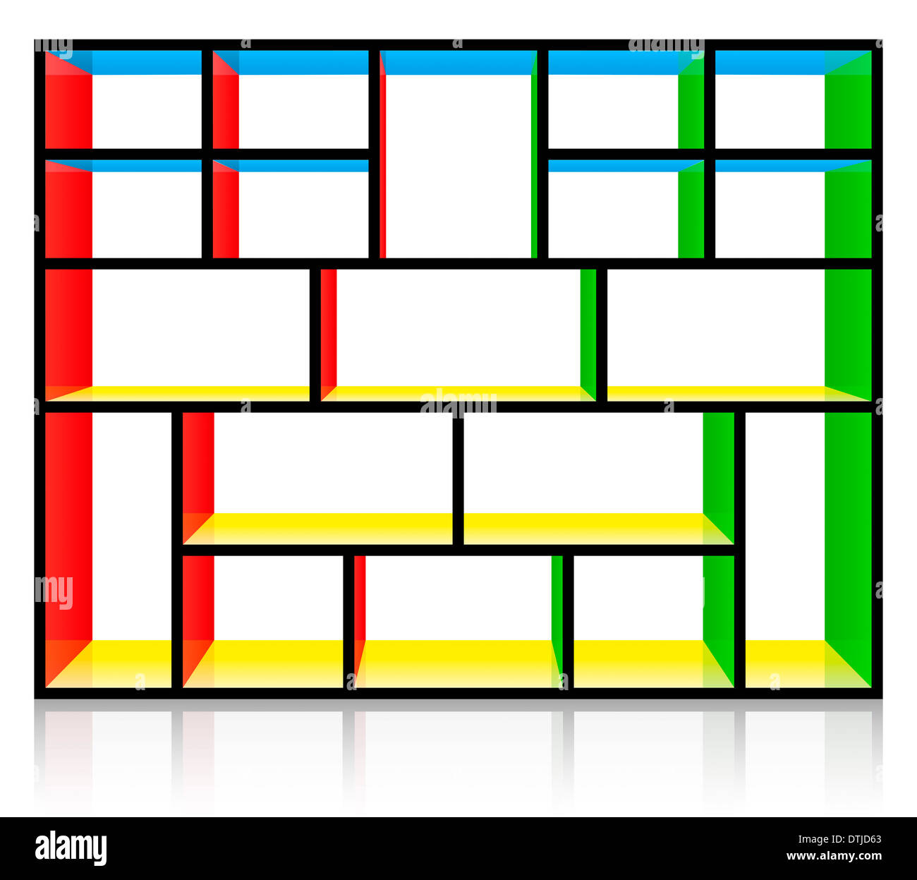 Colorful display goods Cut Out Stock Images & Pictures - Alamy