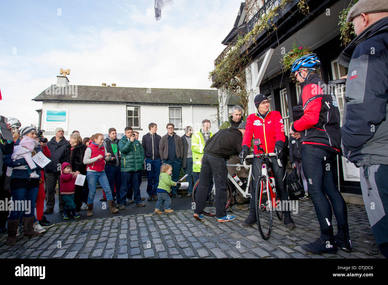Davina McCall Sport Relief challenge Beyond Breaking Point swimming ...