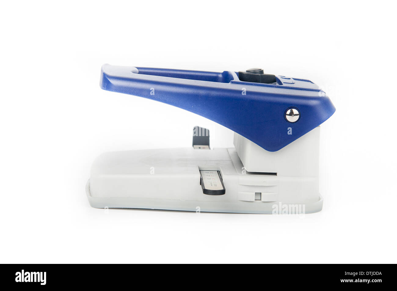 Office Puncher Unit isolated on white background Stock Photo - Alamy