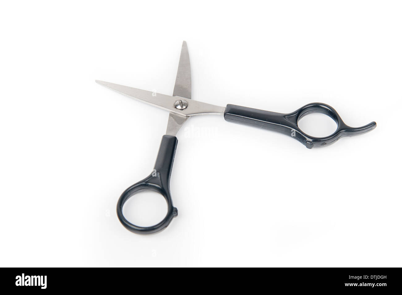 Metal scissors isolated on white background Stock Photo - Alamy