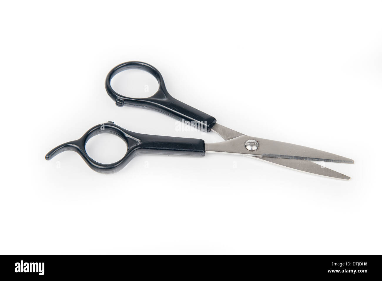 Metal scissors isolated on white background Stock Photo - Alamy
