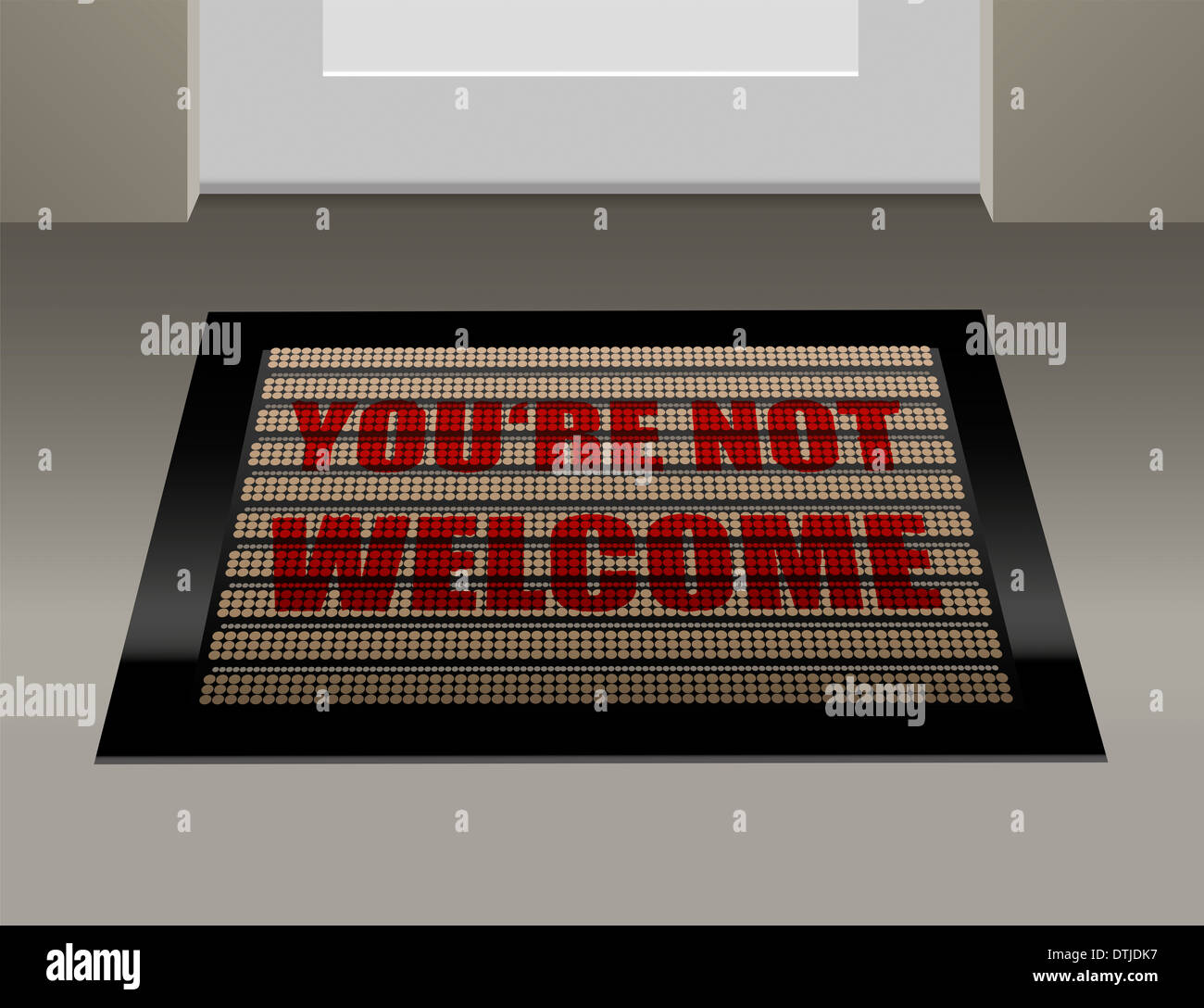 Not welcome hi-res stock photography and images - Alamy