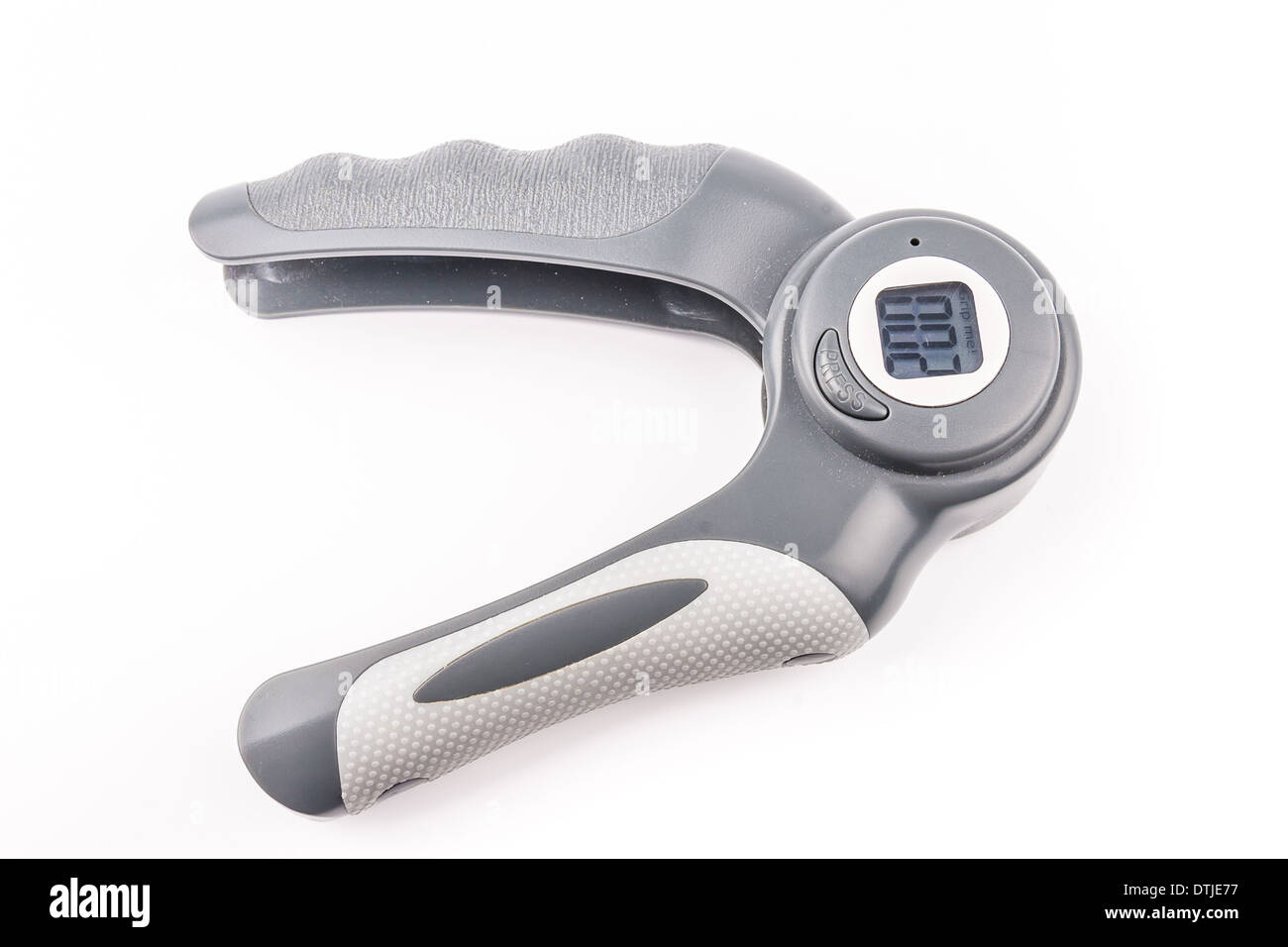 Hand Gripper isolated on white background Stock Photo - Alamy