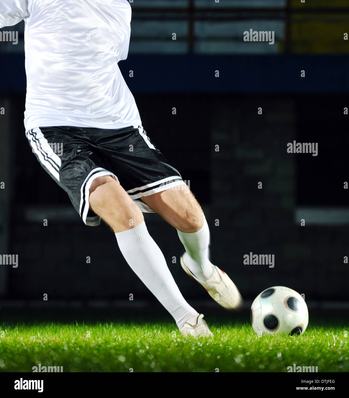 football player in action Stock Photo - Alamy