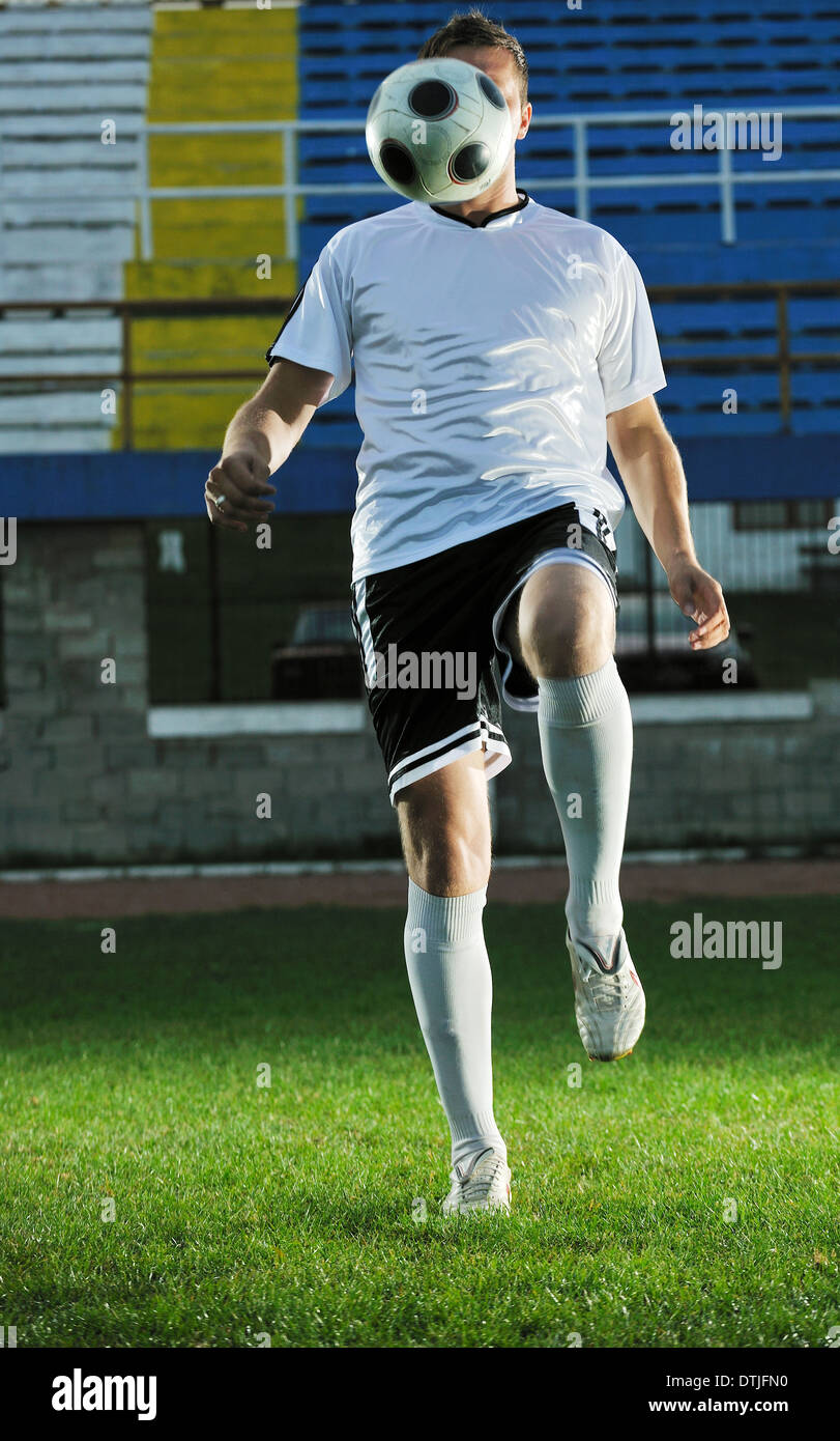 football player in action Stock Photo - Alamy