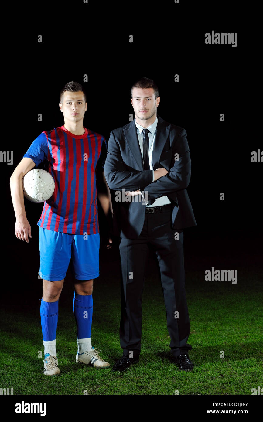 professional sport manager and coach Stock Photo - Alamy