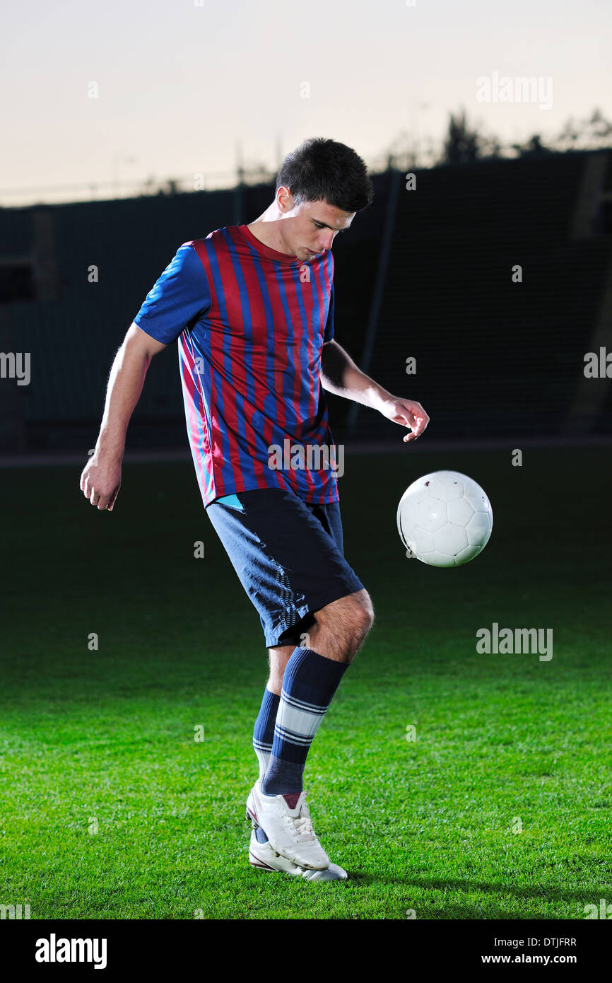 football player in action Stock Photo - Alamy