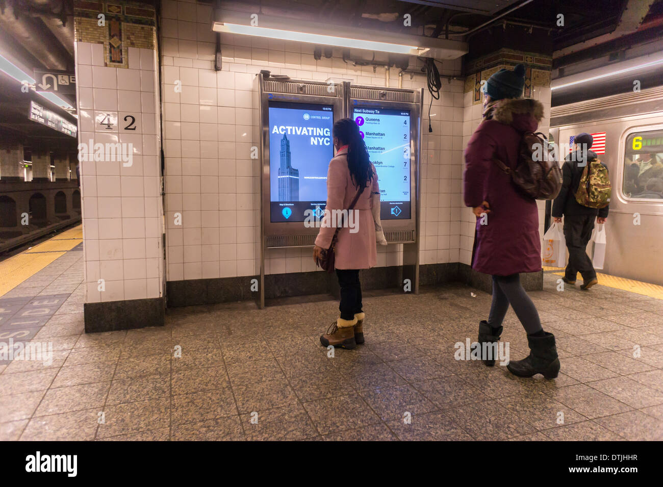 Mta subway map hi-res stock photography and images - Alamy
