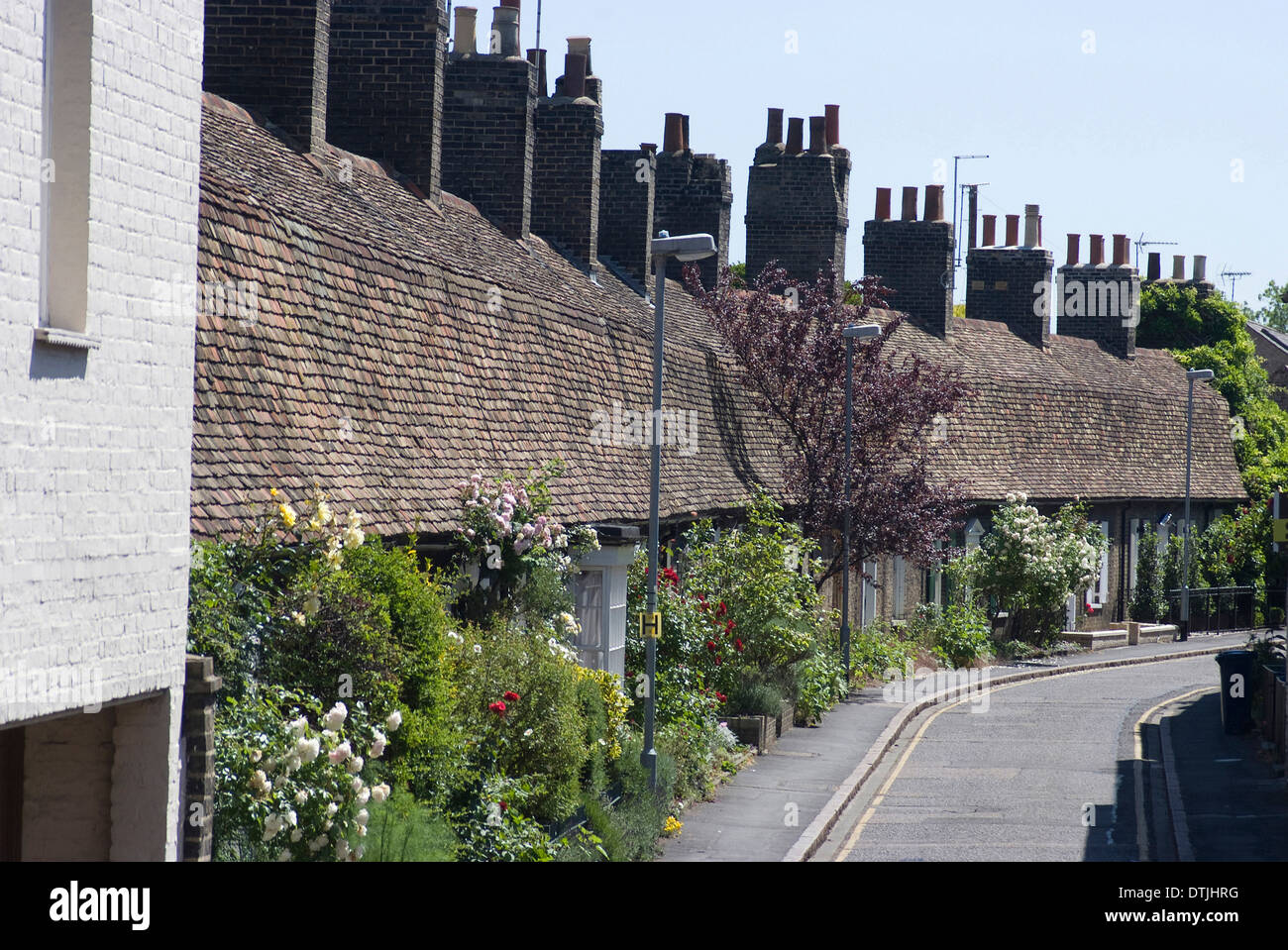 Victorian retro-style residential cottages, Cambridge, Cambridgeshire ...