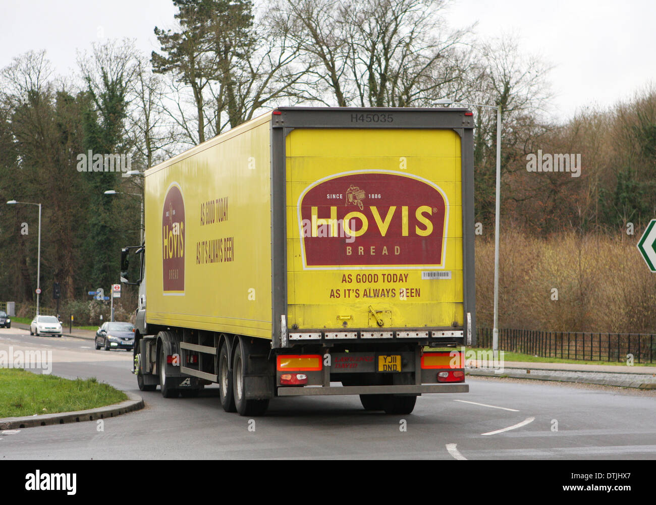 Hovis bread delivery lorry hi-res stock photography and images - Alamy