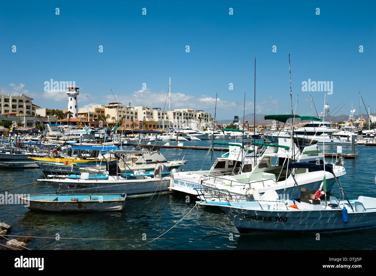 Cabo San Lucas Bay in Mexico Stock Photo - Alamy