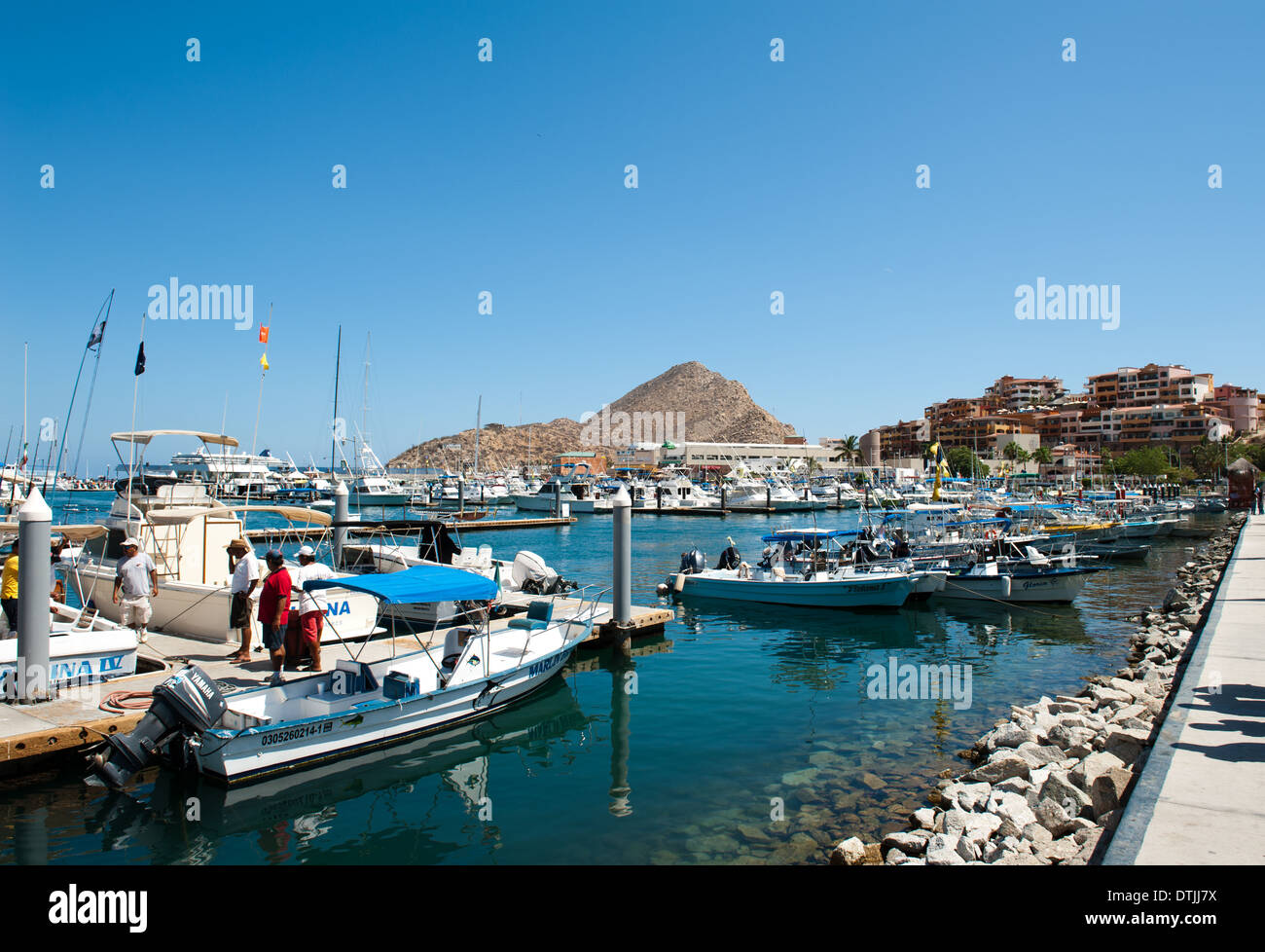 Cabo San Lucas Bay in Mexico Stock Photo - Alamy
