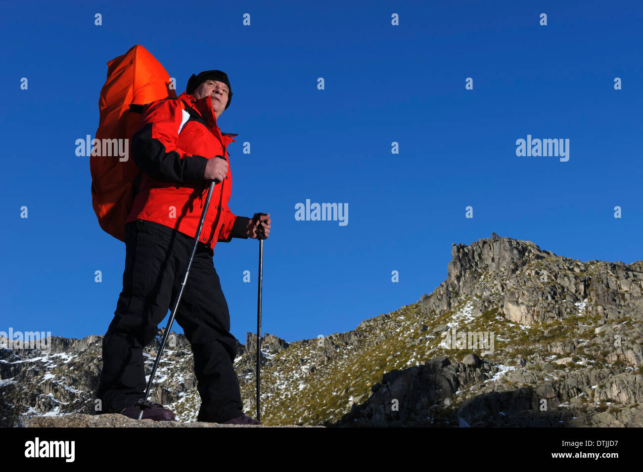 Man middle age profile hi-res stock photography and images - Alamy