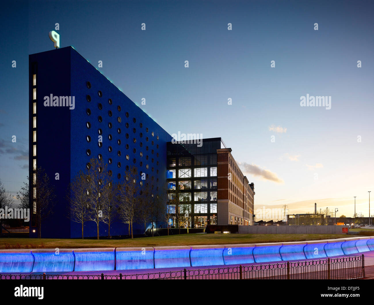 Exterior of Travellodge at Fort Dunlop, Birmingham, West Midlands Stock ...