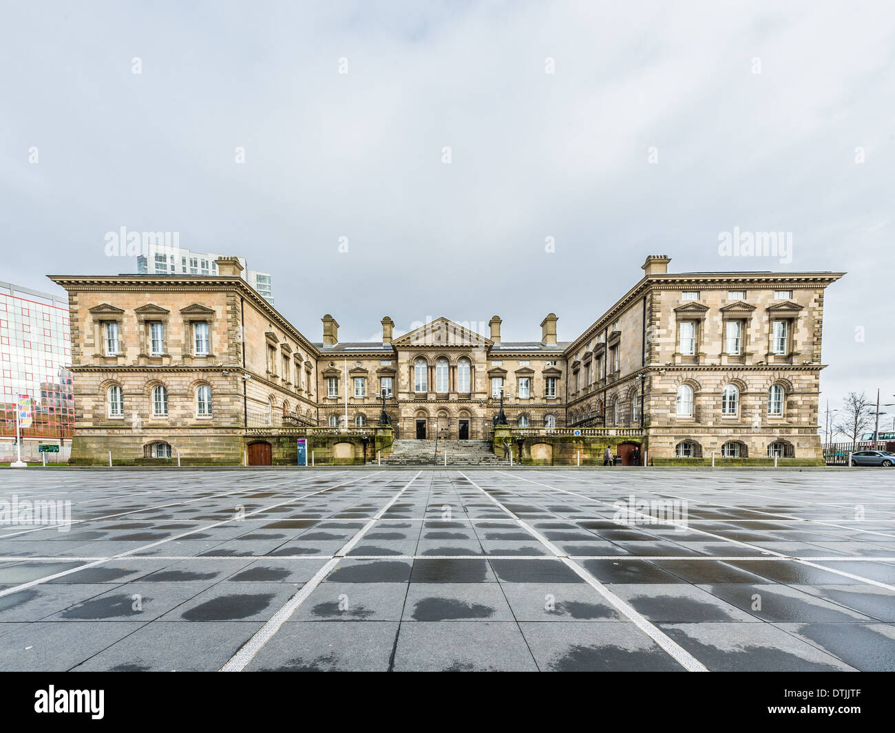 The customs house is an imposing victorian building hi-res stock ...