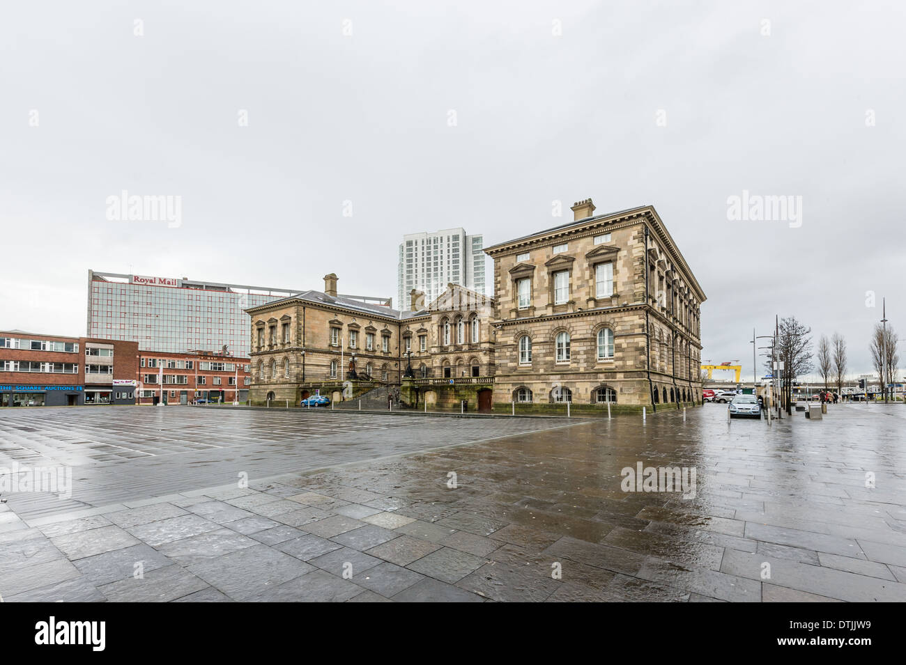The Customs House is an imposing Victorian building, designed by ...