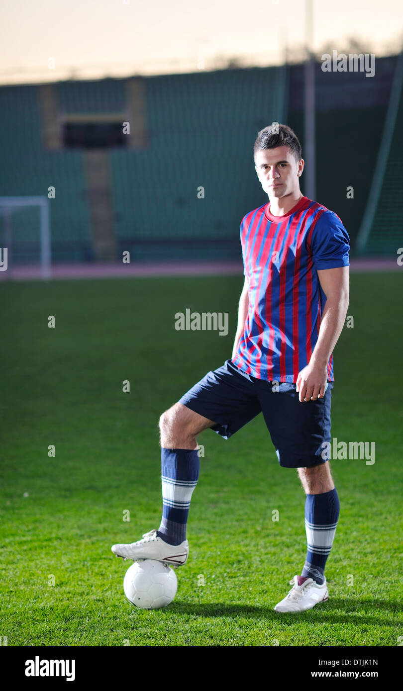 soccer player portrait Stock Photo - Alamy