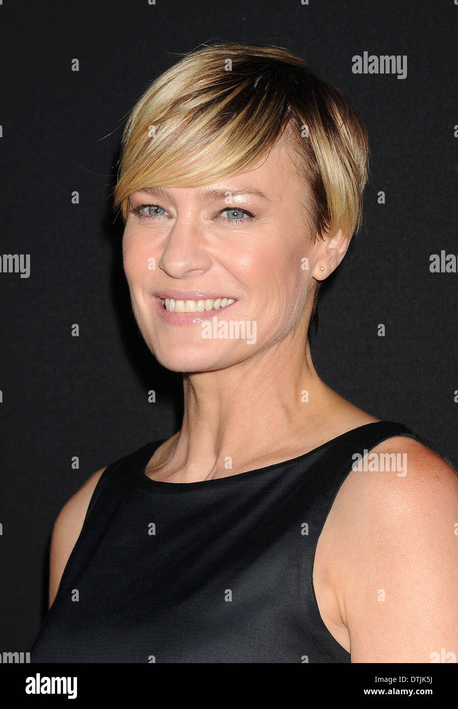 ROBIN WRIGHT US film actress in February 2014. Photo Jeffrey Mayer ...