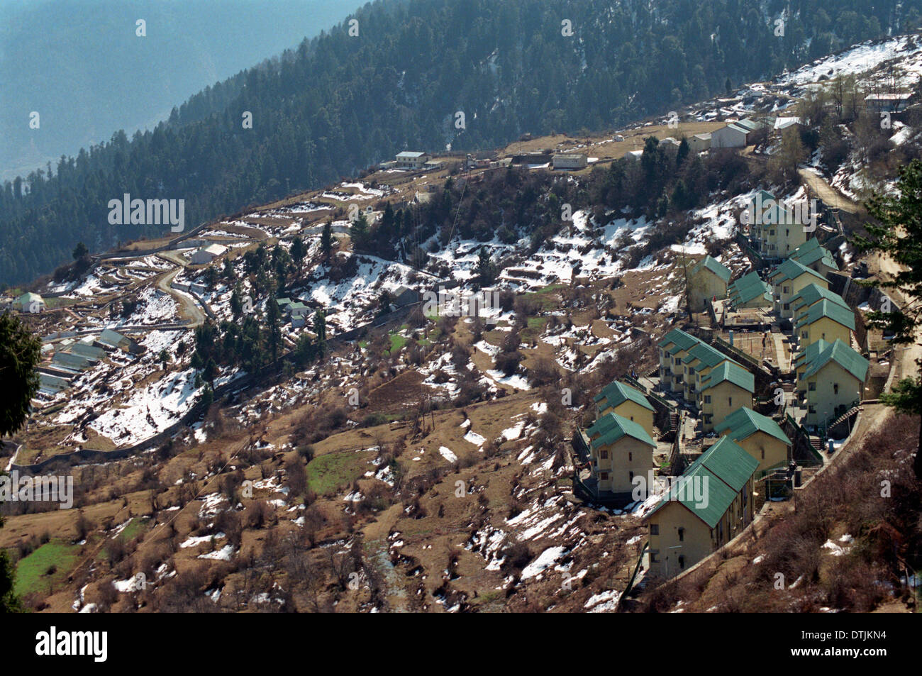 Auli ski resort hi-res stock photography and images - Alamy