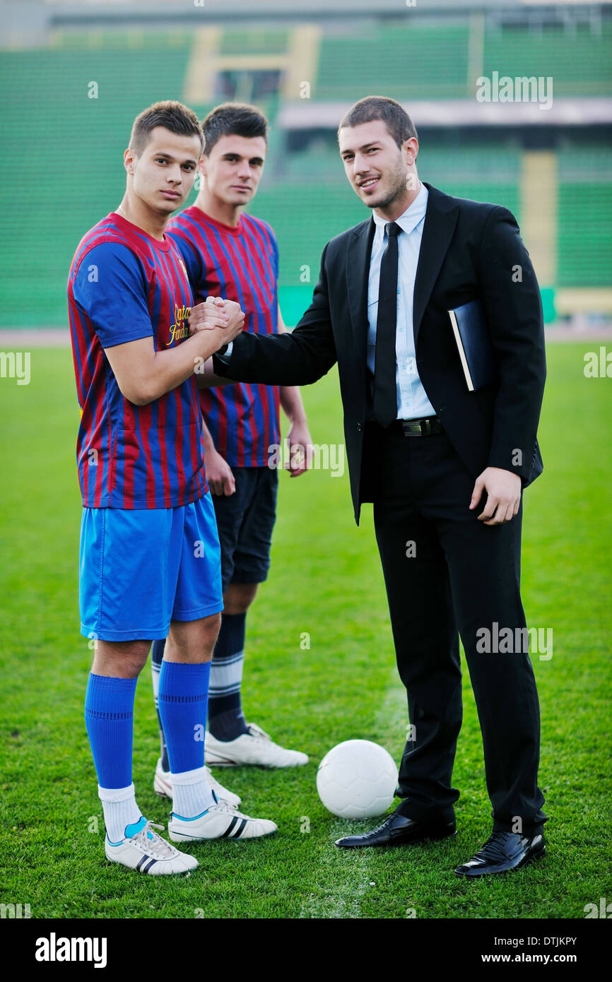 professional sport manager and coach Stock Photo - Alamy