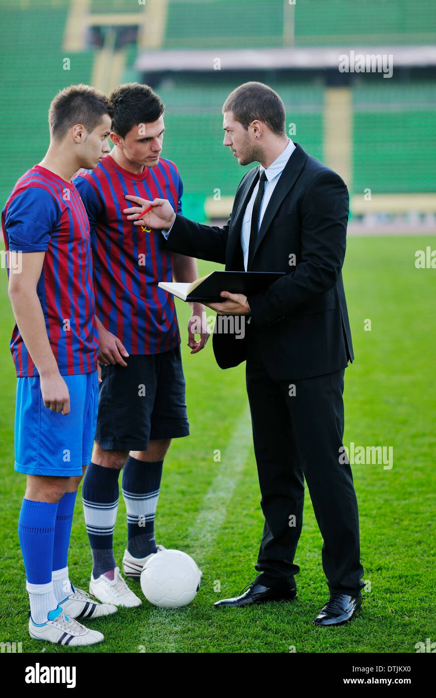 professional sport manager and coach Stock Photo - Alamy