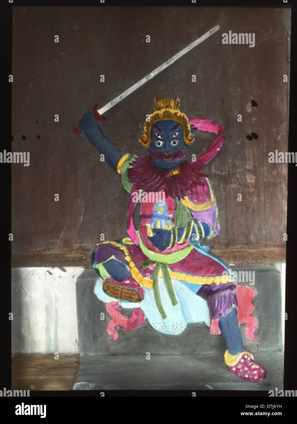 Painted imp statue hi-res stock photography and images - Alamy