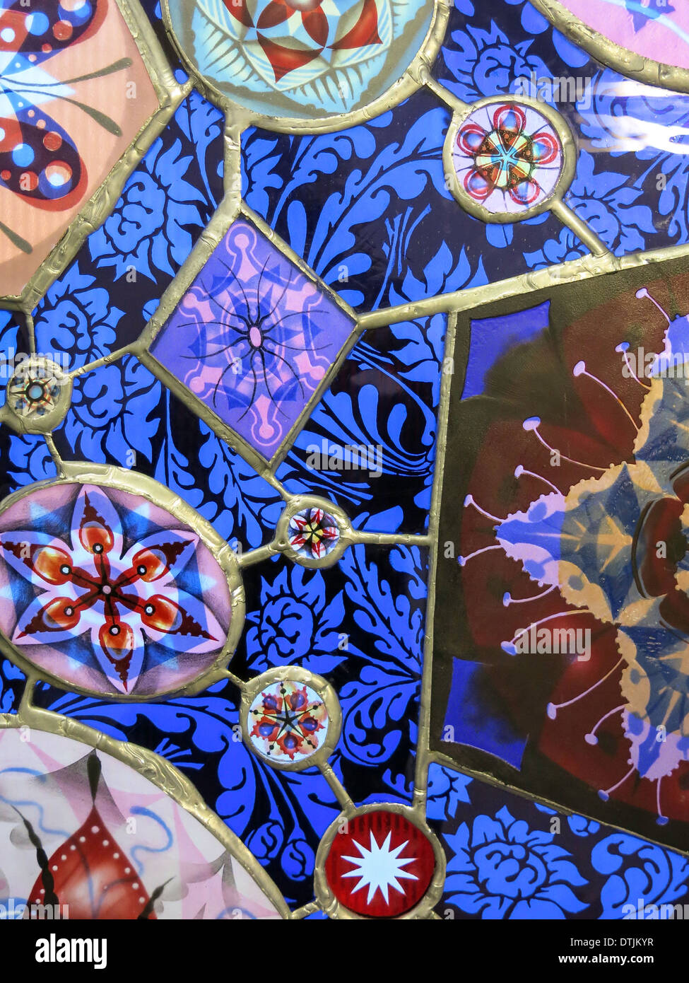 Stained Glass Window Exhibit at the Museum of Arts and Design in ...