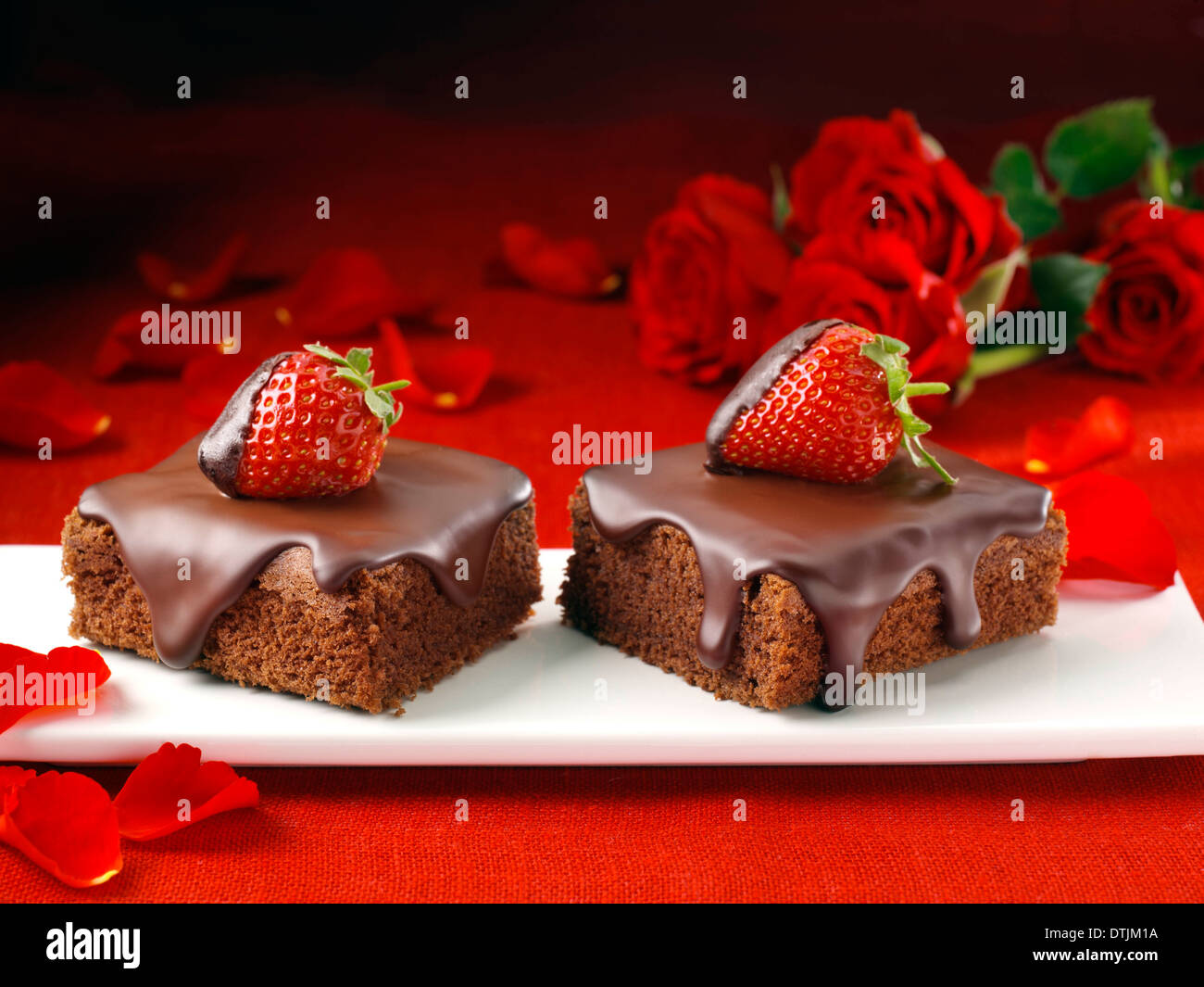 Cupid chocolate cake Stock Photo - Alamy