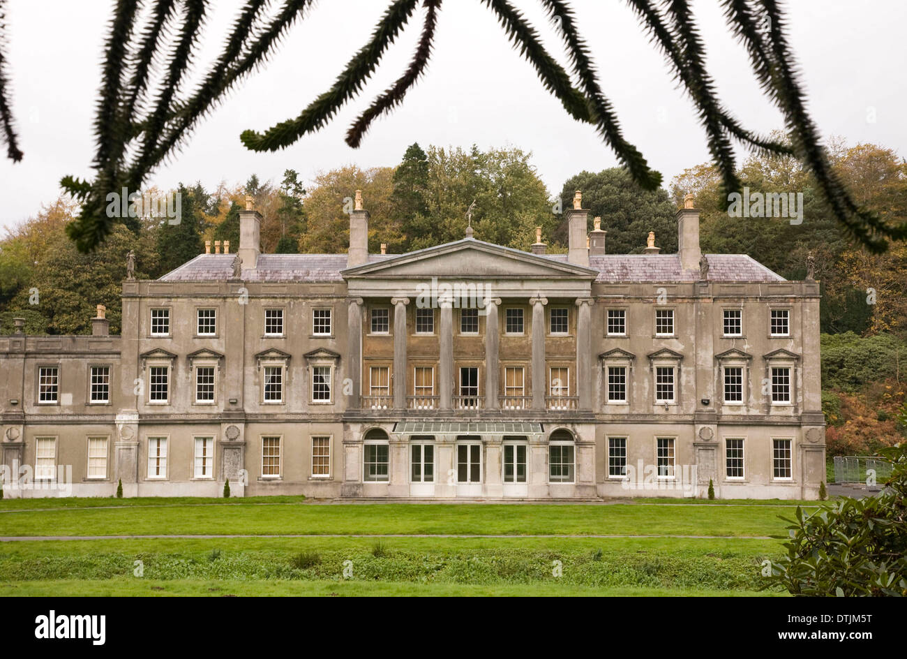 GLYNLLIFON MANSION, Llandwrog , Wales Stock Photo - Alamy
