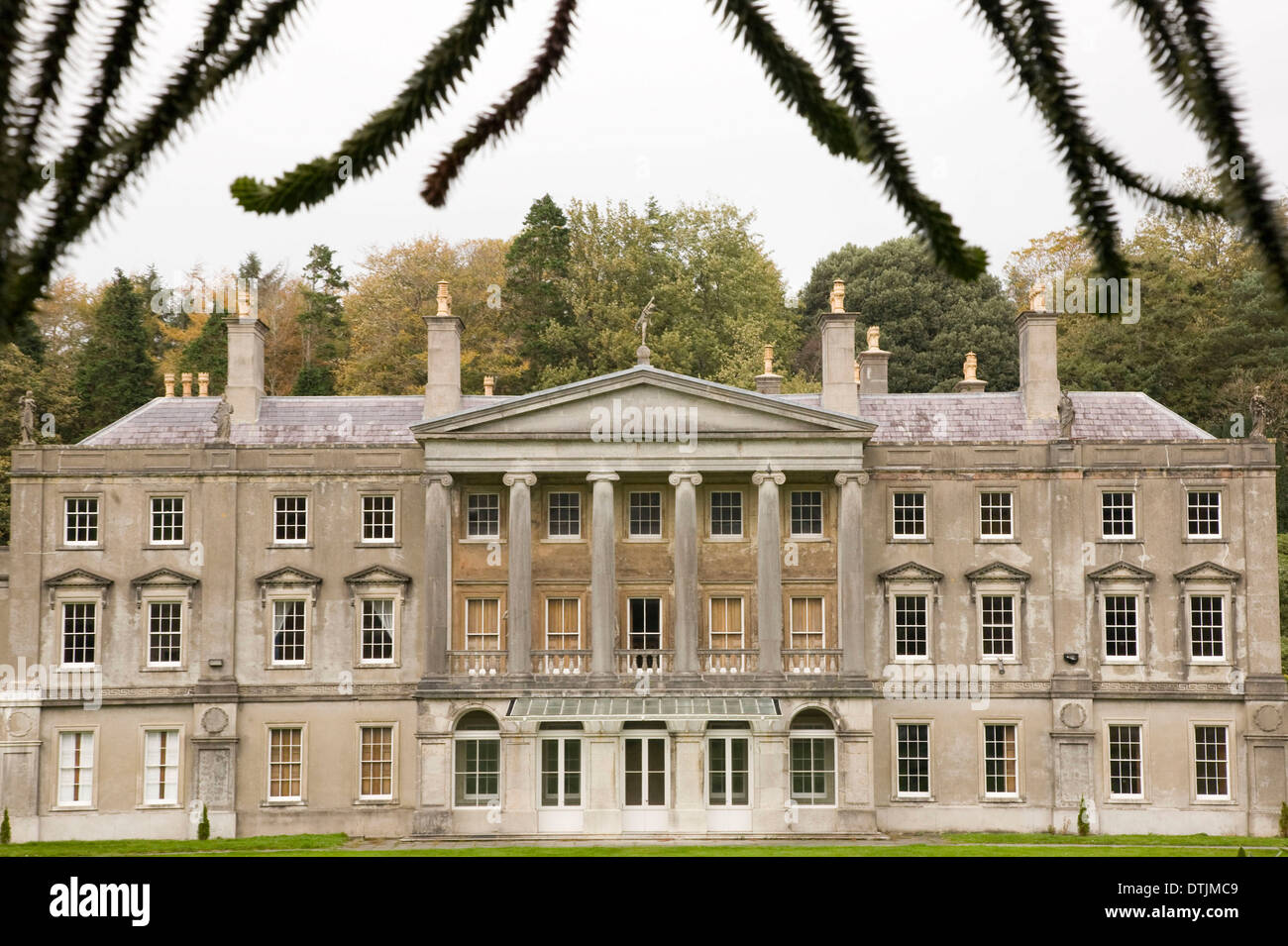 GLYNLLIFON MANSION, Llandwrog , Wales Stock Photo - Alamy
