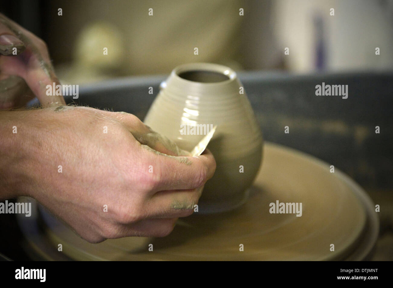 A MASTER CLASS IN POTTERY Stock Photo - Alamy