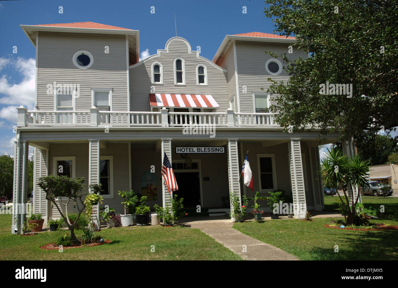 Hotel Blessing, Texas Stock Photo - Alamy