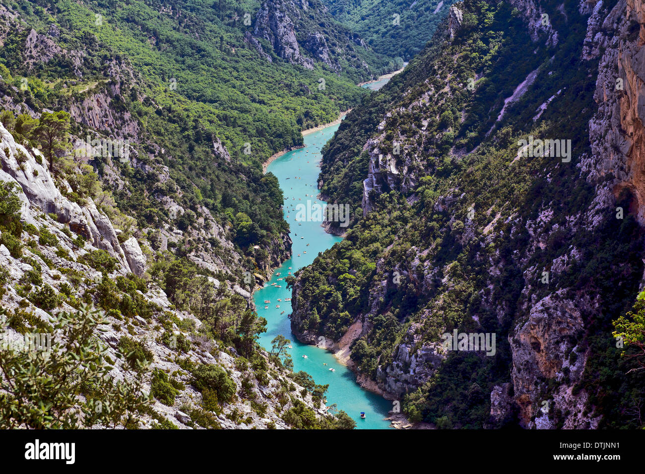 Europe, France, Var, Regional Natural Park of Verdon, Gorges du Verdon ...