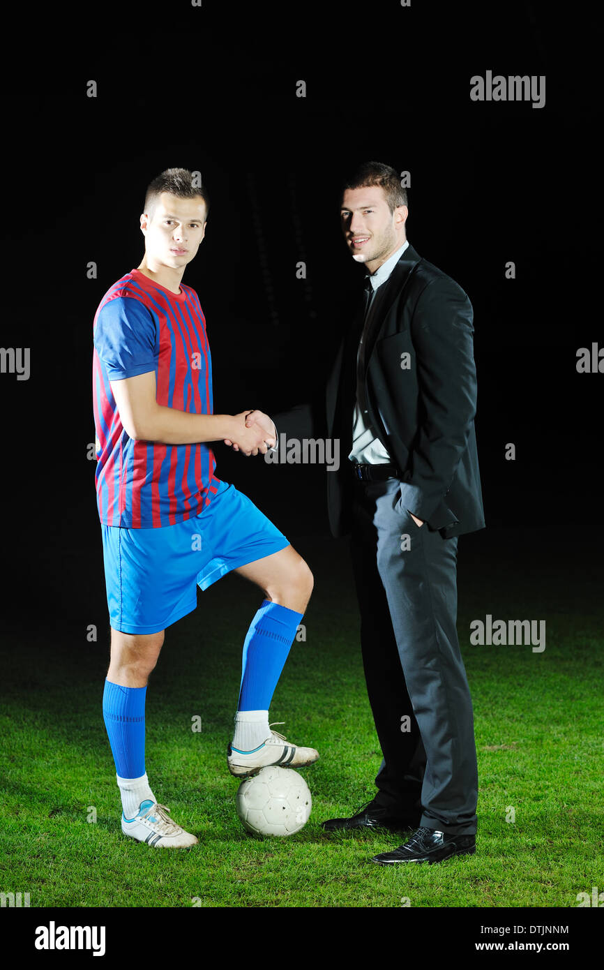 professional sport manager and coach Stock Photo - Alamy